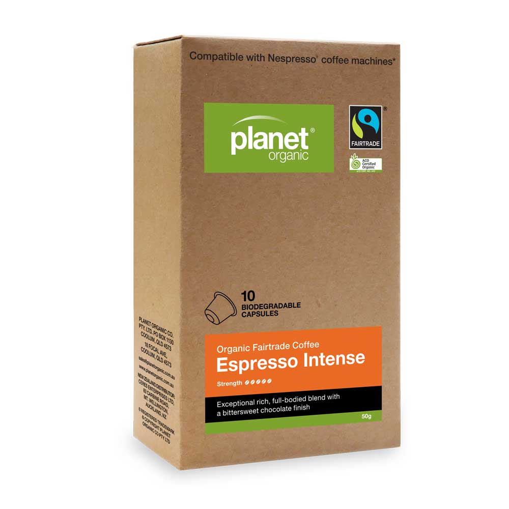 Espresso Intense Pods | Fairtrade Australia New Zealand